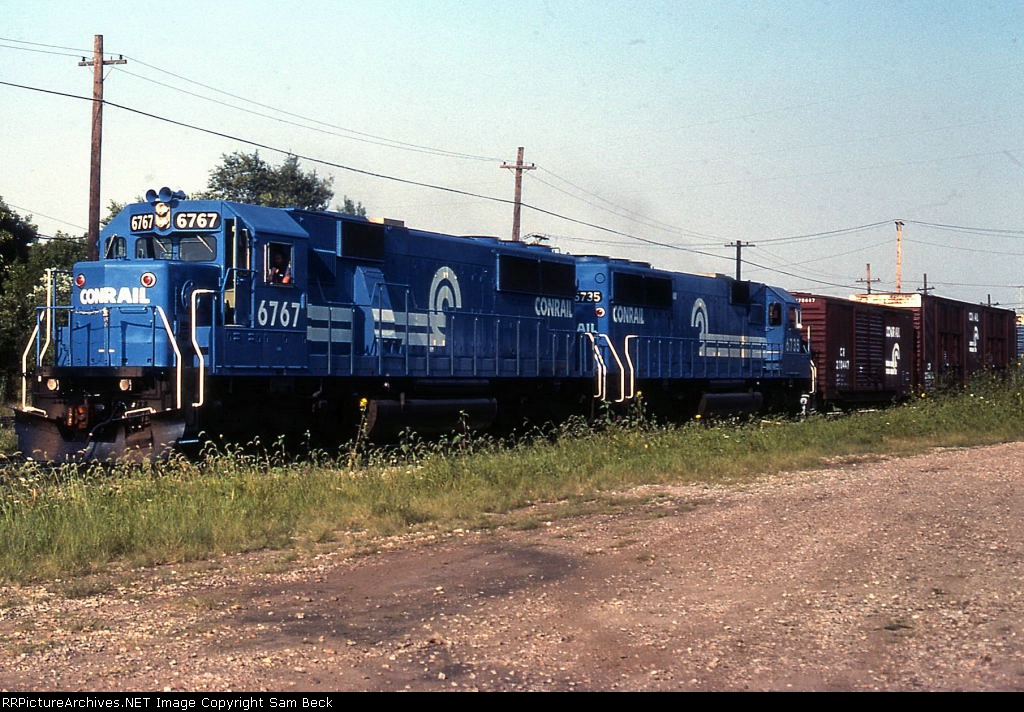 CR 6767 and 6735 Eastbound